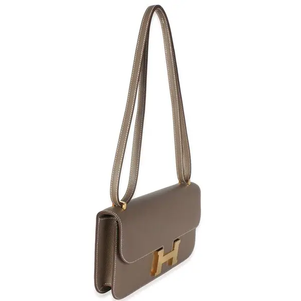 Hermès Etoupe Epsom Constance 1-elan Ghw