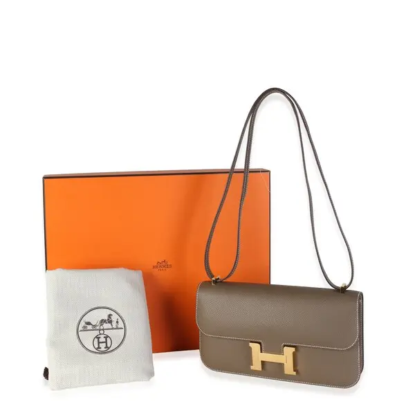 Hermès Etoupe Epsom Constance 1-elan Ghw