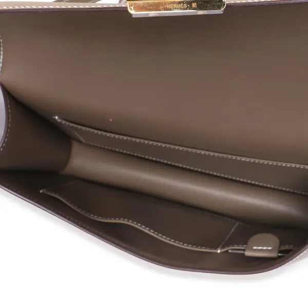 Hermès Etoupe Epsom Constance 1-elan Ghw