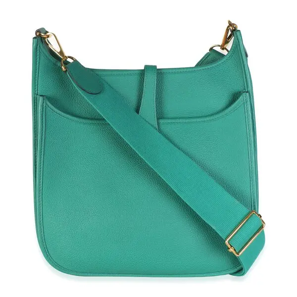Hermès Vert Vertigo Clemence Evelyne Iii 29 Ghw - Green