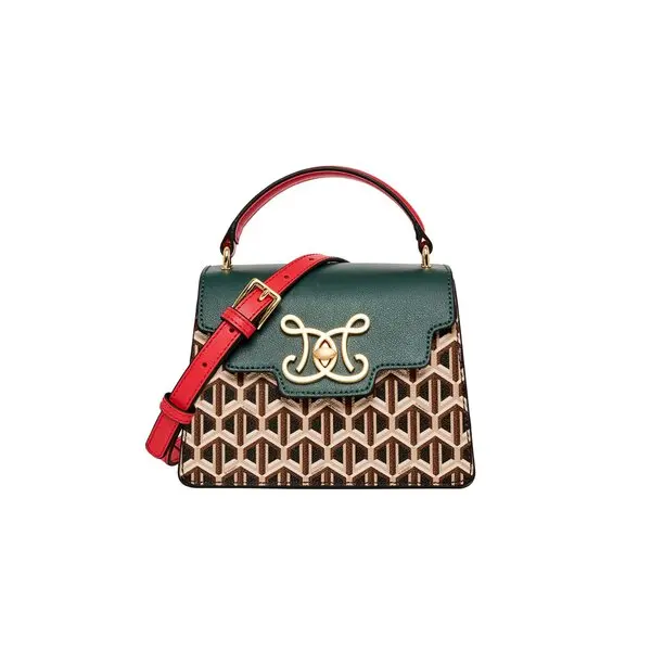 DE MARQUET Signature Baby Monogram Multigreen