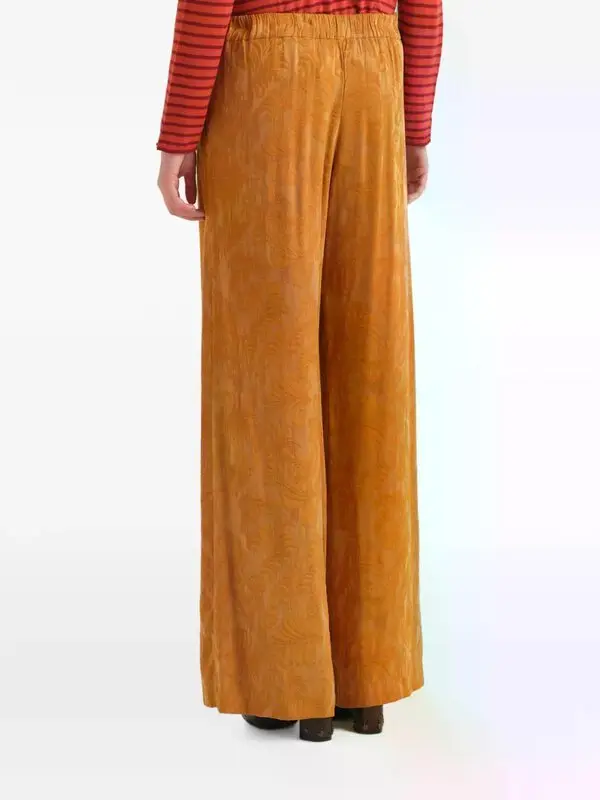 Malìparmi Damask-jacquard Trousers