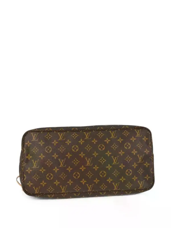 LOUIS VUITTON Gm 2008 Neverfull Monogram Tote Bag - Brown