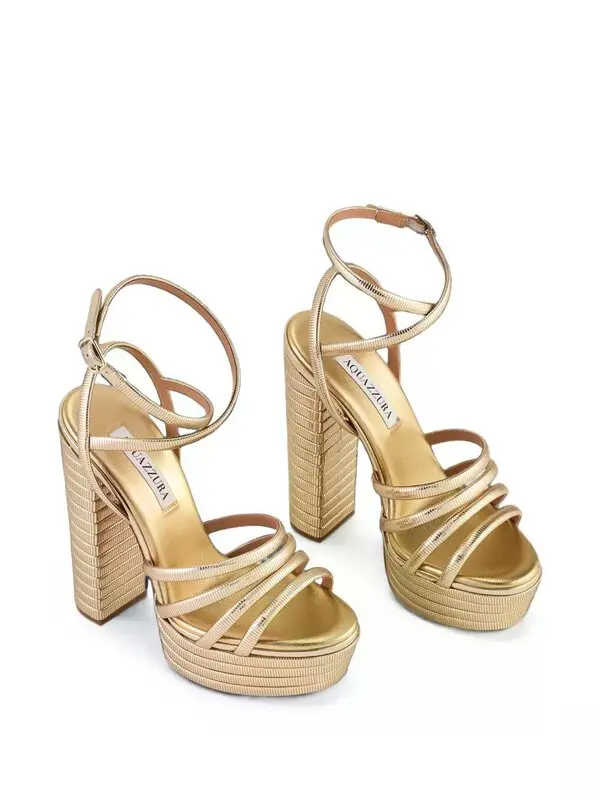 AQUAZZURA Heatwave Sandal Plateau 140