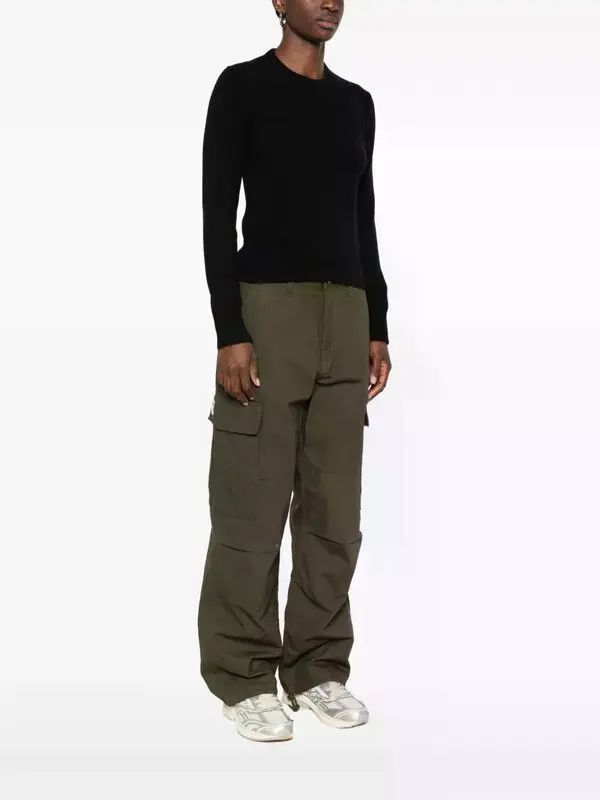AMI Paris Ribbed-knit Sweater