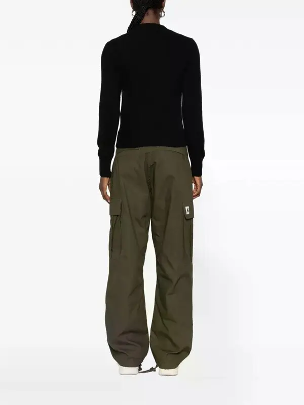 AMI Paris Ribbed-knit Sweater