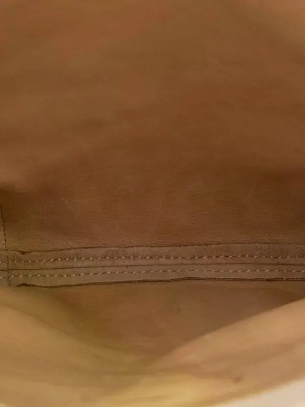 Loewe 2003 Suede Anagram Crossbody Bag - Neutrals