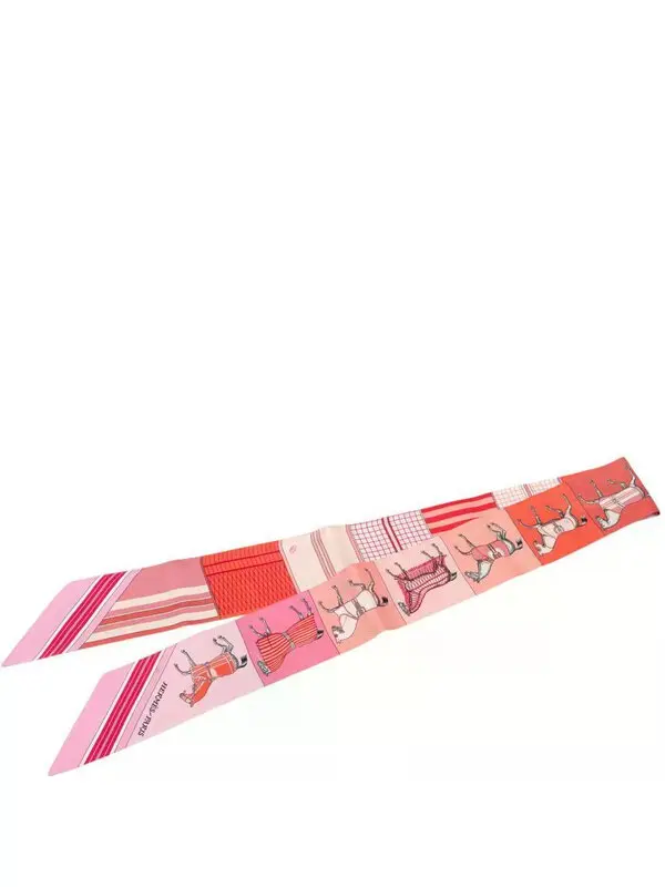 Hermès 2018-2026 Couvertures Nouvelles Silk Twilly Scarf Scarves