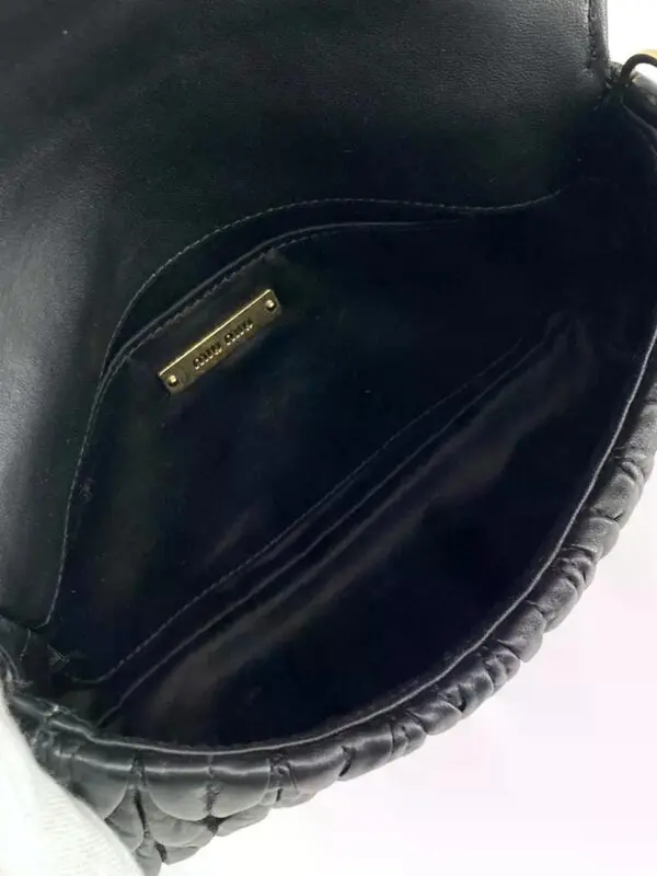 Miu Miu 2010-2026 Matelasse Nappa Flap Crossbody Bag