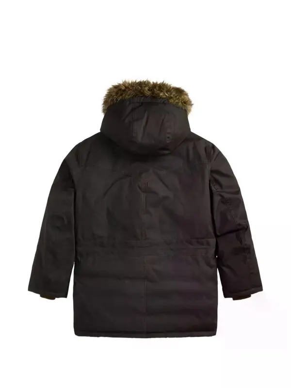 Ralph Lauren Faux-fur Trim Hooded Coat