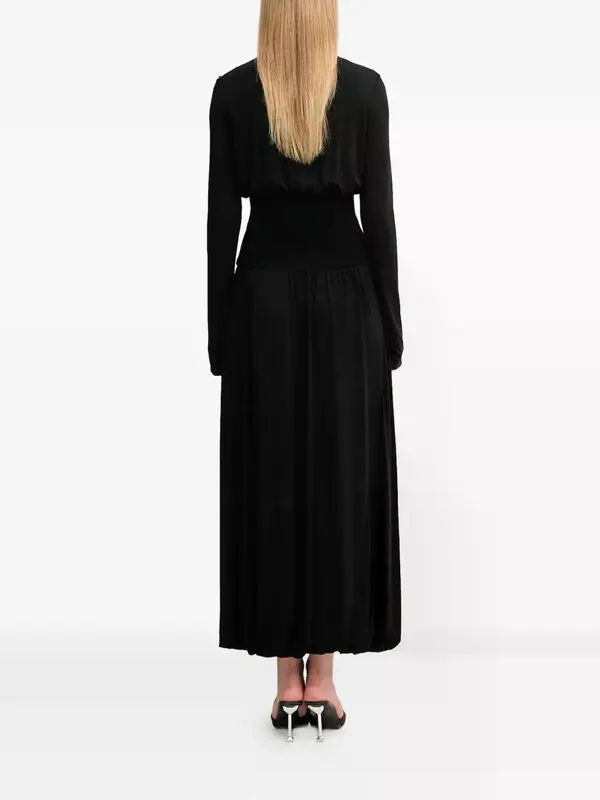 Sportmax Long-sleeve Midi Dress