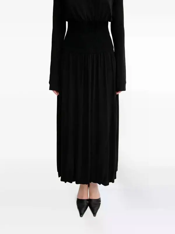 Sportmax Long-sleeve Midi Dress