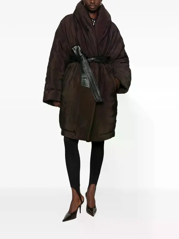 Magda Butrym Belted Padded Coat