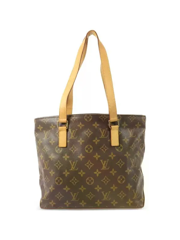 LOUIS VUITTON Monogram Cabas Piano Tote Bag