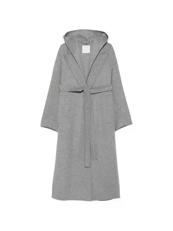 Sportmax Hooded Belted Coat
