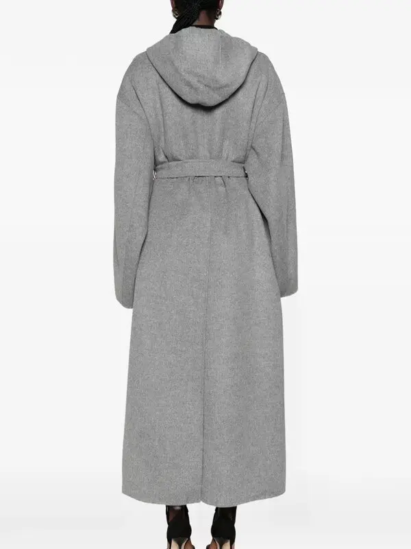 Sportmax Hooded Belted Coat