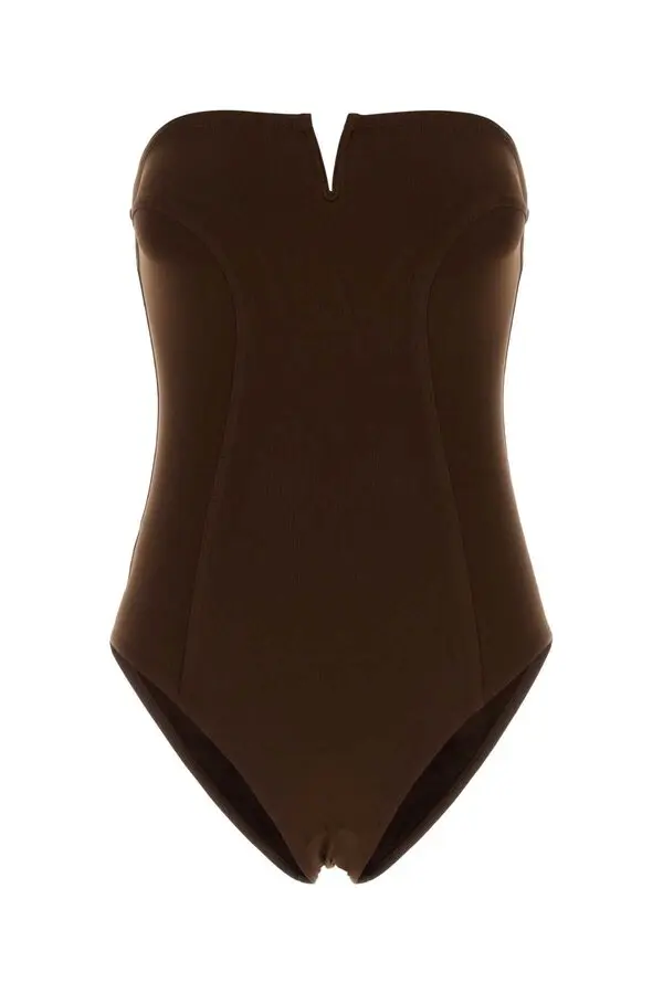 ERES Stretch Nylon Apparence Swimsuit - Brown