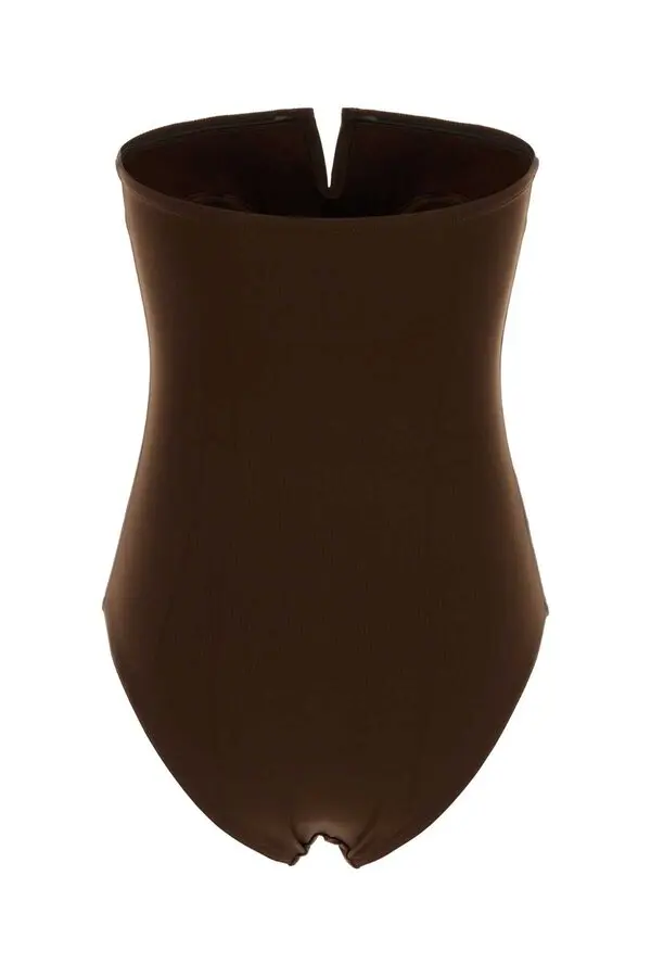 ERES Stretch Nylon Apparence Swimsuit - Brown