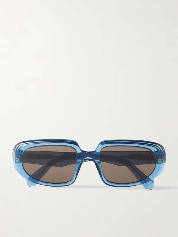 Loewe Anagram Round-frame Acetate Sunglasses