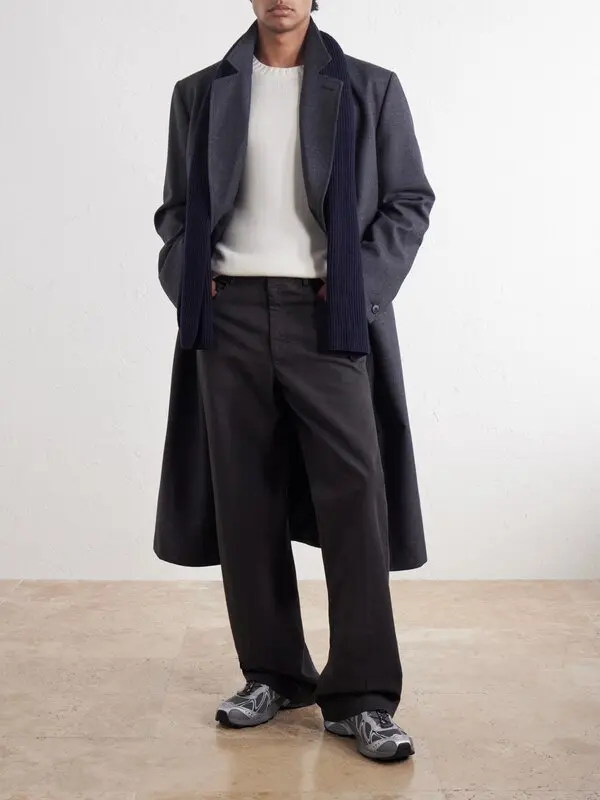 Johnstons Of Elgin Ribbed Cashmere Scarf