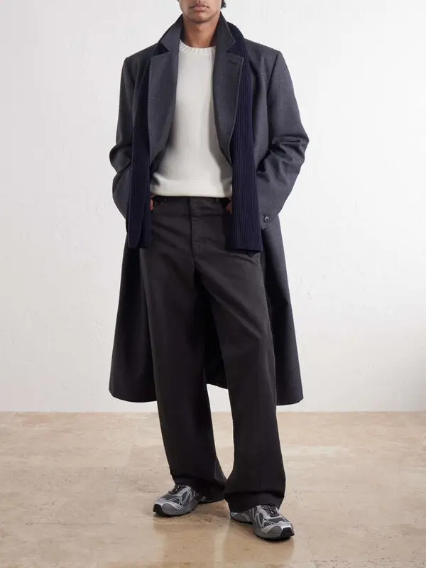 Johnstons Of Elgin Ribbed Cashmere Scarf