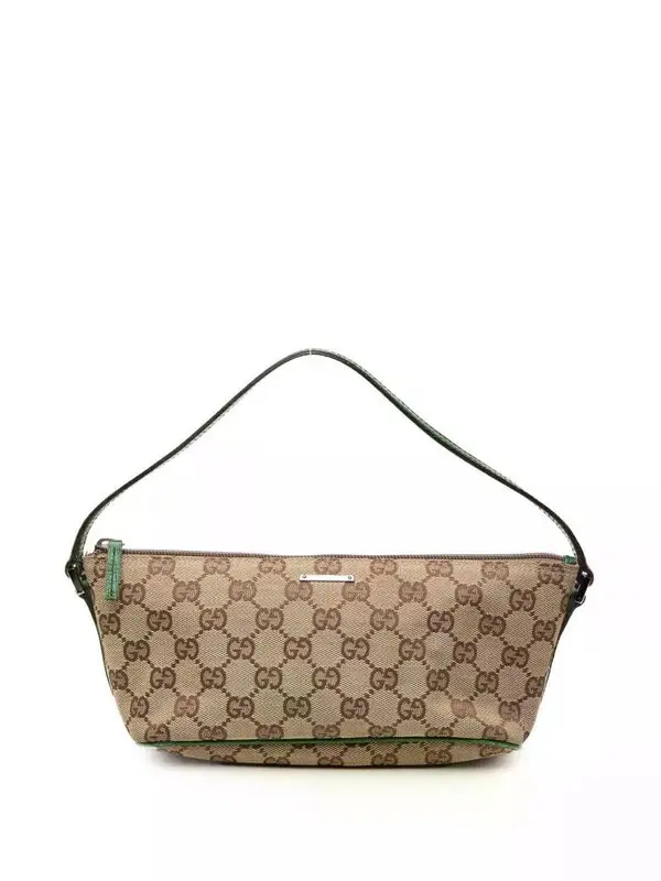 Gucci 2000-2015 Gg Canvas Boat Shoulder Bag