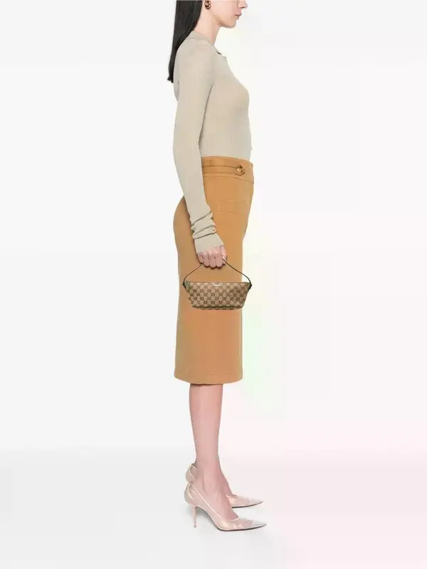 Gucci 2000-2015 Gg Canvas Boat Shoulder Bag