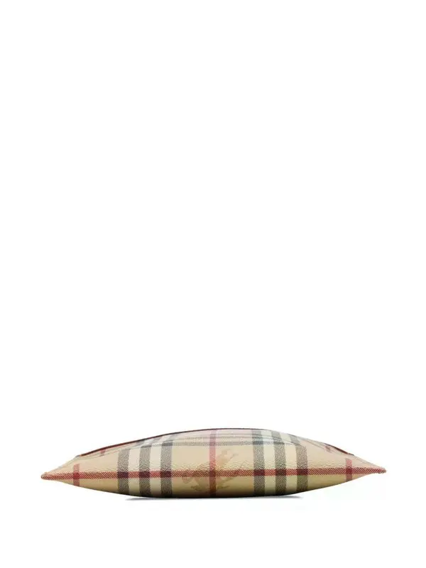 Burberry 2000-2017 Haymarket Check Coated Canvas Crossbody Bag
