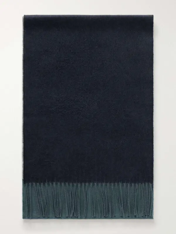 Johnstons Of Elgin Umbra Fringed Cashmere Scarf