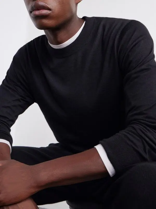 Mr P. Cashmere And Silk-blend Sweater
