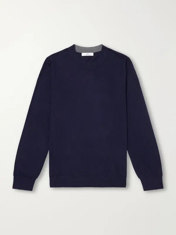 Mr P. Cashmere And Silk-blend Sweater