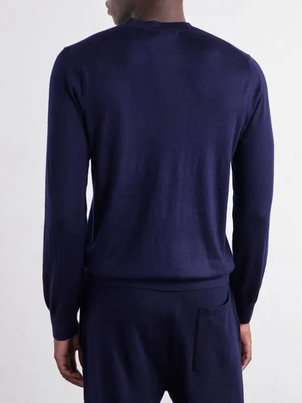 Mr P. Cashmere And Silk-blend Sweater