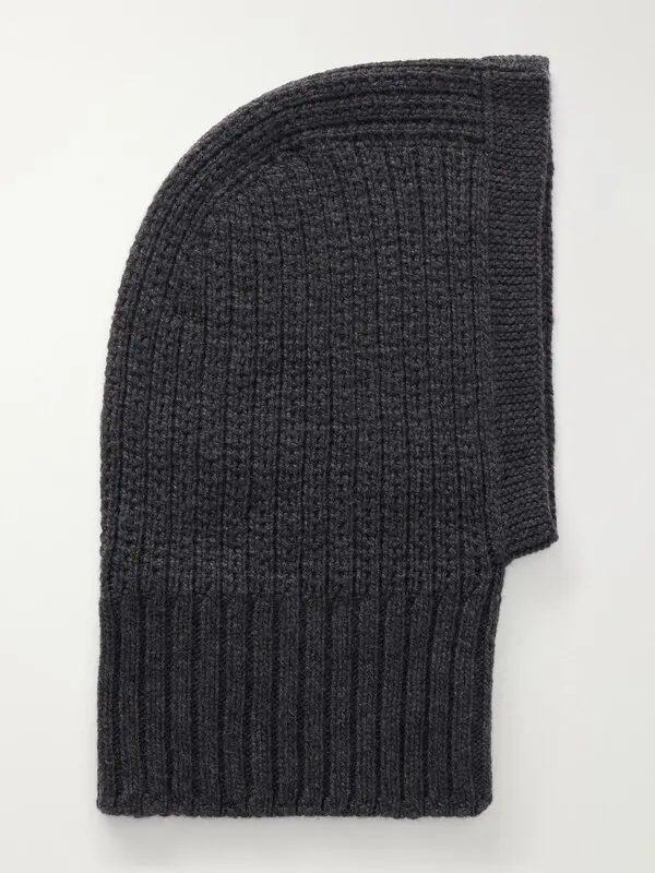 Johnstons Of Elgin Waffle-knit Cashmere Snood - Black