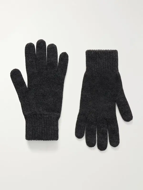 Johnstons Of Elgin Patrick Cashmere Gloves - Gray