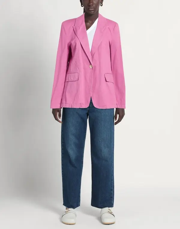 19.70 NINETEEN SEVENTY Blazer Size Cotton, Linen, Elastane