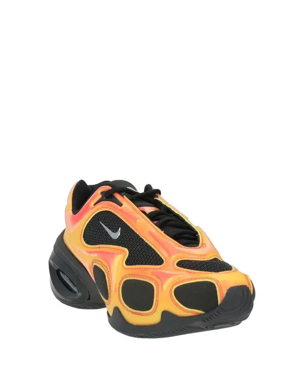 Nike Sneakers Size Textile Fibers, Synthetic Material - Orange