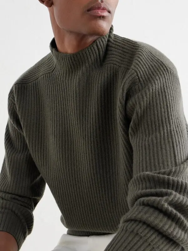 Mr P. Cashmere Rollneck Sweater