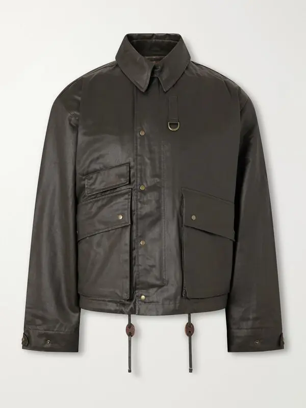 FRIZMWORKS Waxed-cotton Jacket