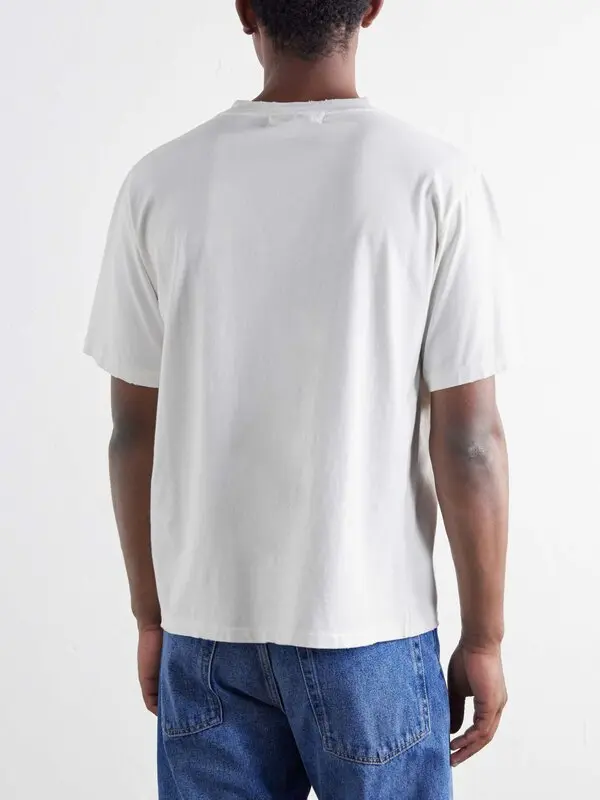 REMI RELIEF Make Art, Not War Printed Cotton-jersey T-shirt