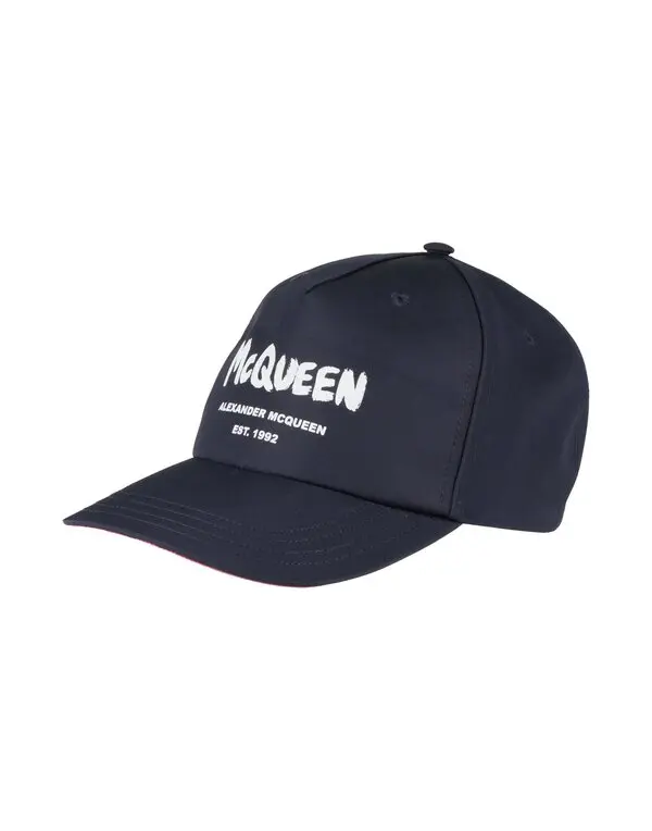 Alexander McQueen Hat Midnight Size Polyester