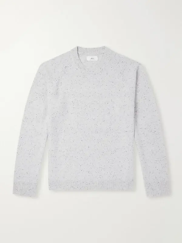 Mr P. Donagal Cashmere Knitted Sweater - Gray