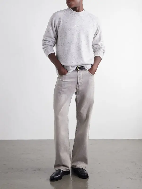 Mr P. Donagal Cashmere Knitted Sweater - Gray