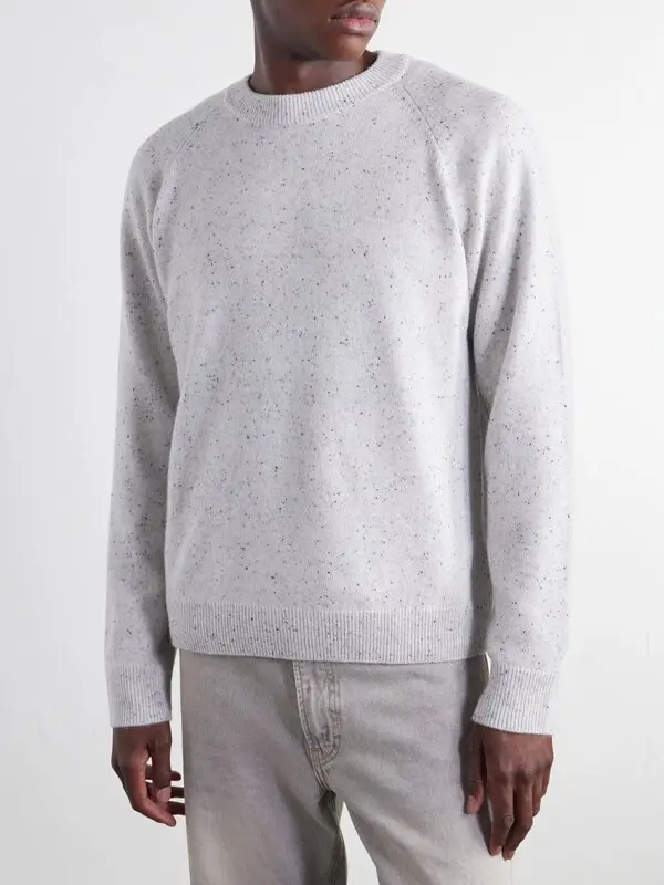 Mr P. Donagal Cashmere Knitted Sweater - Gray