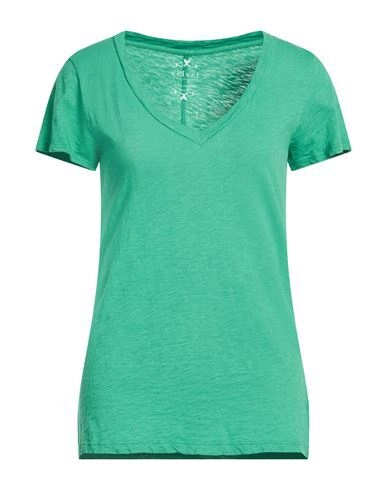 Velvet By Graham & Spencer T-shirt Size Cotton - Green
