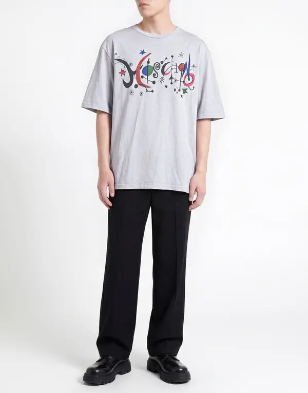 Moschino Couture T-shirt Pastel Size Cotton - Grey