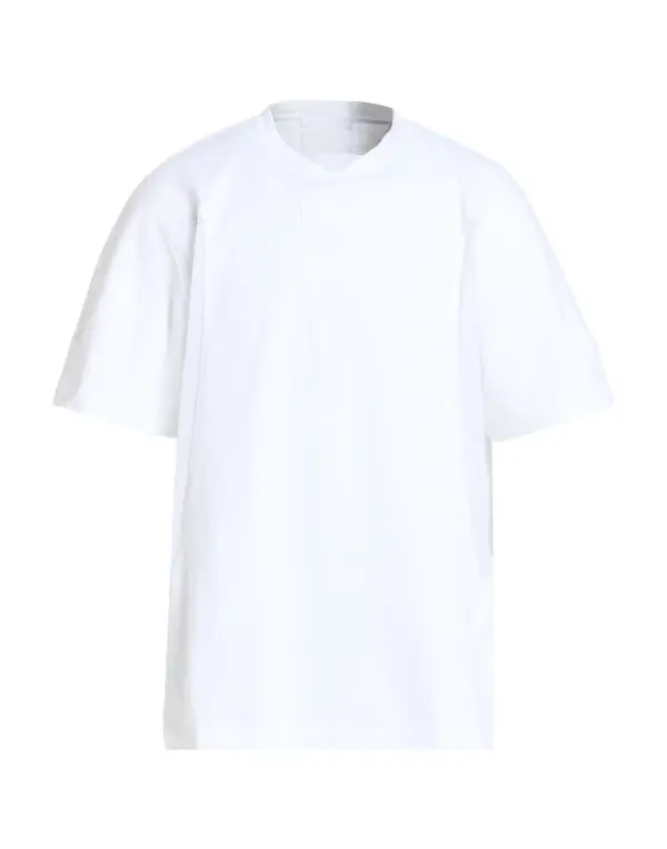 Helmut Lang T-shirt Size Cotton, Polyamide, Elastane - White