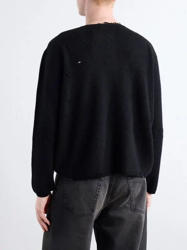 SECOND / LAYER Friends Waffle-knit Wool And Cashmere-blend Zip-up Sweater