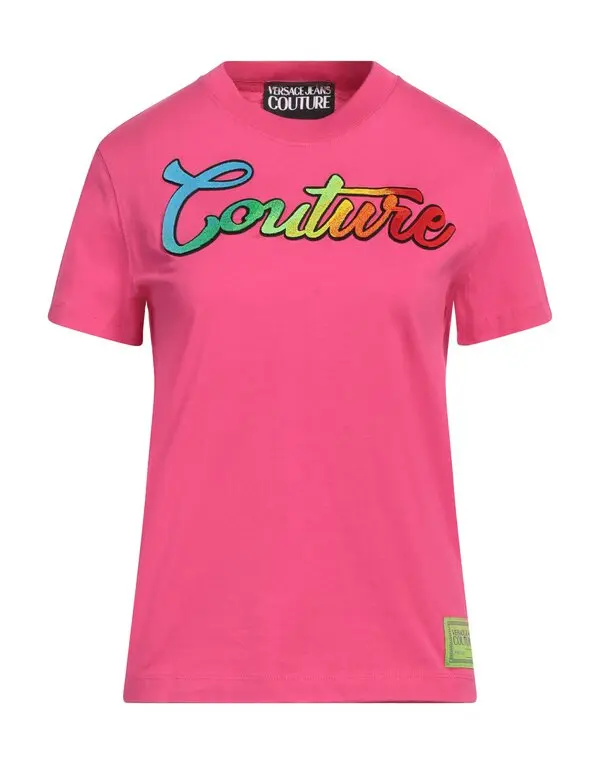 Versace T-shirt Fuchsia Size Cotton - Pink