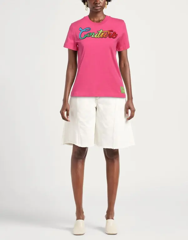 Versace T-shirt Fuchsia Size Cotton - Pink