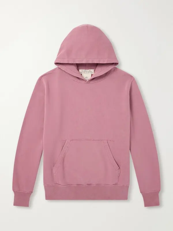 REMI RELIEF Cotton-fleece Hoodie